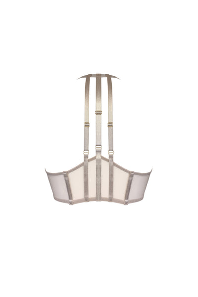 Bordelle Art Deco Mesh Wrap Bra – Trashy Diva Lingerie