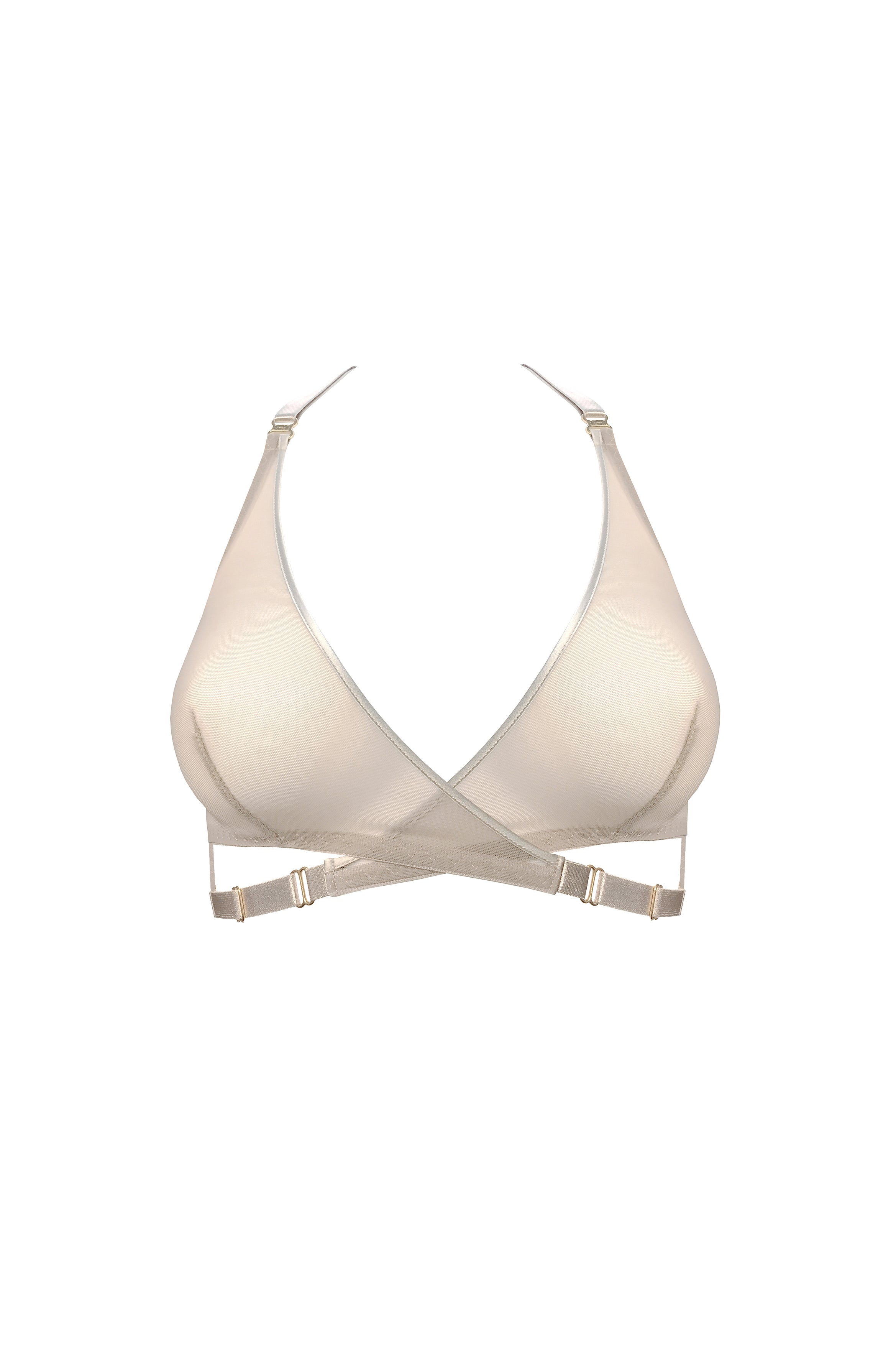 Bordelle Art Deco Mesh Wrap Bra – Trashy Diva Lingerie
